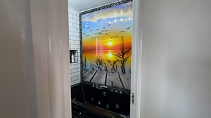 1K views | Transform your bathroom into a spa-like oasis with our stunning shower splashbacks. Say goodbye to boring walls and hello to style and functionality.  https://bit.ly/3VOffOl ☎️ 01923947454 ✉️ sales@creoglass.co.uk #creoglass #BathroomGoals #ShowerSplashbacks #HomeDecor #bathroomsplashbacks | CreoGlass | Facebook