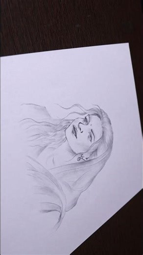 how to draw indian ladie easy for beginners