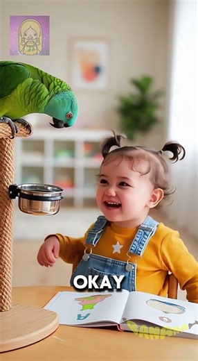 Warning: This Parrot’s Alien Voice Will Make You Laugh As Hard As This Baby!