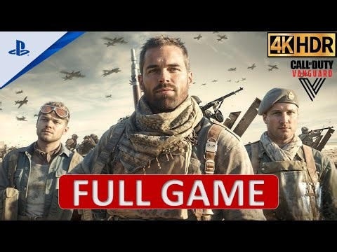 Call of Duty Vanguard Campaign FULL Gameplay | COD VANGUARD FULL GAME [4K 60FPS HDR]
