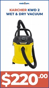 14 reactions | The Karcher KWD 2 Wet & Dry Vacuum is the ultimate...