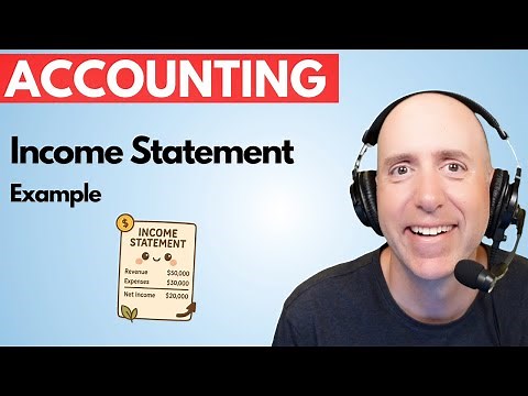 FA4 – Income Statement Example Problem - Step-by-Step Accounting Tutorial