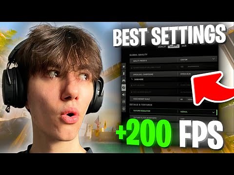 MODERN WARFARE 2: BEST SETTINGS FOR MAX FPS and LOW LATENCY! (MW2 Best Settings)