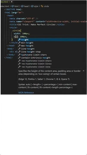 CSS Trick: Make Perfect Circles Every Time | Responsive Design