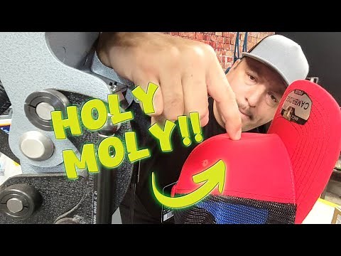 How To Fix "The 6 panel Hat Gap" + Adding DTF Transfers to 6 panel caps