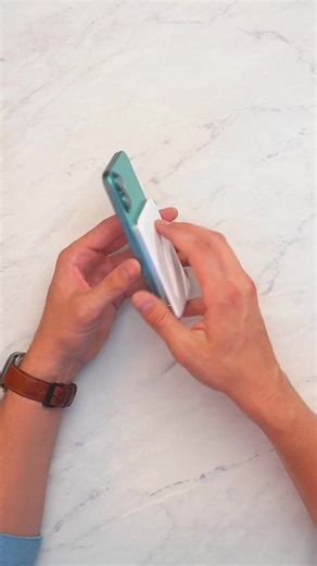 Charge with Anker's ultra-slim magnetic battery, designed for a sleek grip. | Anker