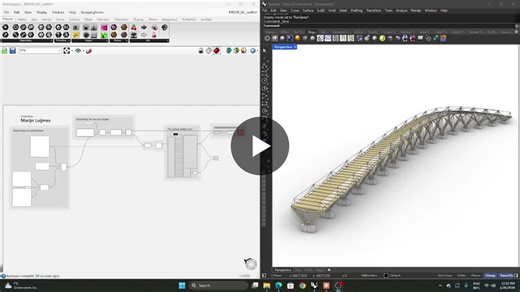 💡 Controlling your Grasshopper script with AI is easier than ever Thanks to the brand new Swiftlet plugin, released only yesterday. • Describe your parameters in Grasshopper • Claude understands… | Marijn Luijmes | 10 comments