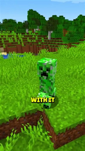creeper vision in minecraft #minecraft #shorts