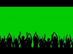 audience cheering and clapping effect green screen and sound effect VFX green screen effect