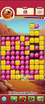 Level 20 Wally Wolf – Fastest Clear Ever? 😲 | Toon Blast #shorts #zaidcasualgaming