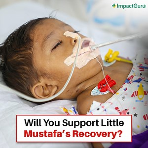 Little Mustafa Khan is only a year old, but he’s already fighting for his life. This innocent child is suffering from fatal kidney disease and Multiple Organ Dysfunction Syndrome (MODS). Mohammad Iqbal Khan, Mustafa’s father, has done everything possible to save his son. However, his poverty could stand in the way of Mustafa’s recovery. This family can’t lose their beloved son. Kindly donate and help save little Mustafa. Donate Now: https://bit.ly/3sNtQMC | Impact Guru