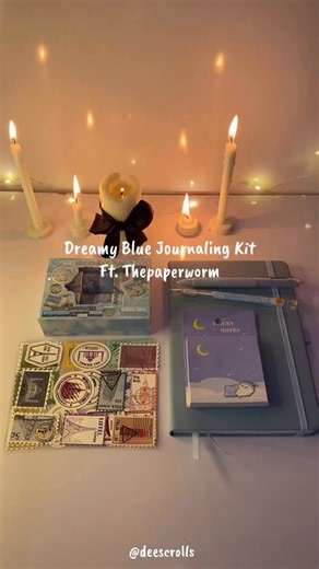 Your journaling era starts here 🪶✨ Everything you need to create, plan, and dream all in one kit 💭 Dot journal • Washi tapes • Stickers • Gel pens • Mechanical pencil 🩷 #journalingkit #stationerylove #creativemind | The Paper Worm