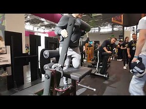 Test: assisted Glute & Ham Developer/inverse curls, Gym 80