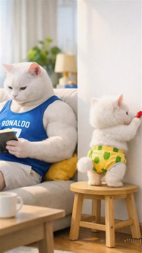 Wait Till You See What This Dad Does…😱😱😱 #recomendation #aicat #cat #trendy