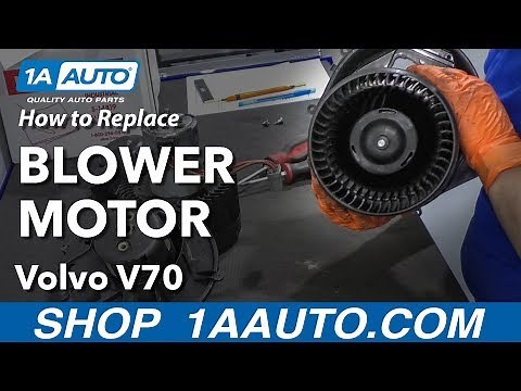 How to Replace Blower Motor 01-07 Volvo V70
