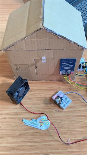 Uploading thoughts | Engineering | Electronics on Instagram: "Controlling door automatically with Arduino using MQ-2 sensor and RFID #arduino #electronics #engineering #technology @tme_education"