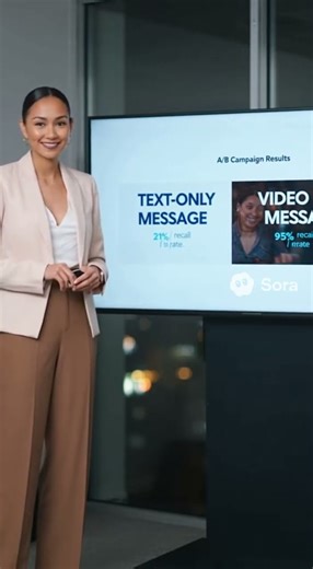 🎯 Viewers remember 95% of a message when they watch it in a video.