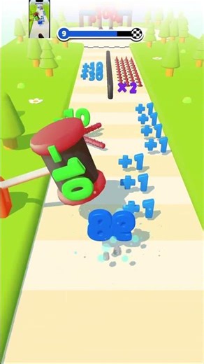 Number Run part 6 #shorts