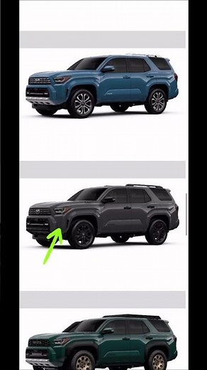 OFFICIAL! 2025 Toyota 4Runner Colors & Trim Levels! #toyota #4runner #2025toyota4runner