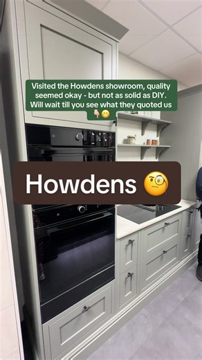 Unbelievable Kitchen Quote from Howdens