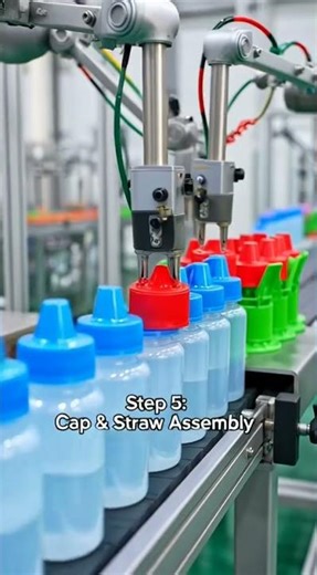 How Sipper Bottle Is Made in Factory 🏭🥤 | 60 Second Factory Tour! #shorts