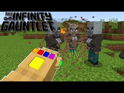 INFINITY GAUNTLET MCPE || Addon del Guantelete Infinito para Minecraft PE