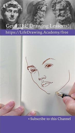 https://lifedrawing.academy/free-drawing-tutorials - portrait and figure drawing