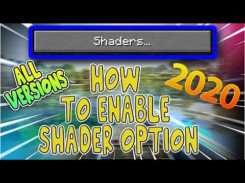 [Hindi] How To Enable Shader Option In Minecraft And Use Shaders | Minecraft | Djshock