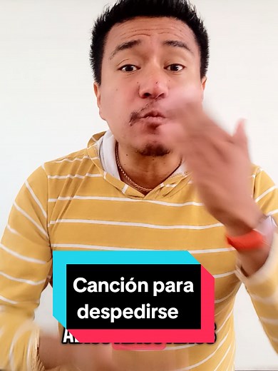 Canción para despedirse en la educación infantil