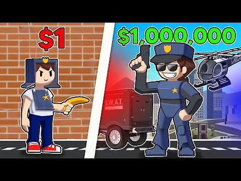 $1 POLICE To $1,000,000 POLICE In GTA 5!