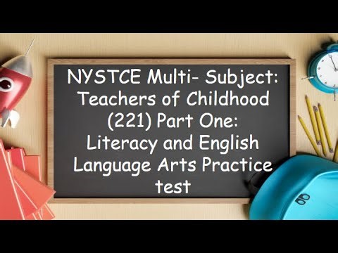 NYSTCE Multi-Subject Teachers of Childhood Part One Practice Test