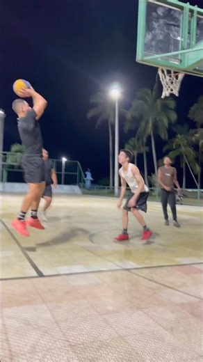 Behind-the-Back Shake and Shot 🏀🔥 #basketball #hoops #streetball