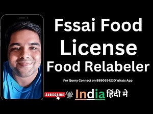 Fssai Food License for food Relabeling business