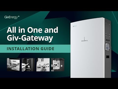 GivEnergy - AIO Step By Step Install Guide