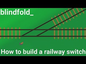 How to build a railway switch in Minecraft