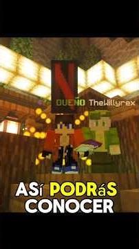 THIS IS HOW YOU CAN MEET WILLYREX IN DIOSESMC!! #minecraft #diosesmc #vegetta777 #willyrex #vegetta