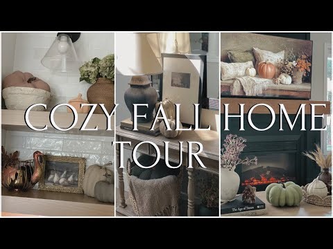 Cozy Fall Home Tour 2025 | Warm & Inviting Autumn Decorating Ideas