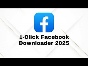 How to Download Facebook Videos in 2025 | Fast, Easy & 100% Free!