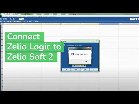 Connecting Zelio Logic Smart Relay to Zelio Soft 2 | Schneider Electric Support