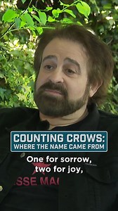 12K views · 41 reactions | "The counting magpies rhyme is where we got the name!" Counting Crows' Adam Duritz & David Immerglück tell us about where they got their iconic band name from ‍⬛ #SixVMTV | The Six O'Clock Show | Facebook
