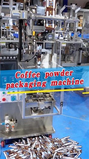 coffee powder packaging machine.#coffeepackingmachine #coffeepackaging #packingmachine #coffee