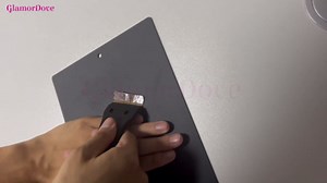 Plastic Razor Scraper with 10pcs Double Edged Plastic Blades Hair Extension Tool for Debris Sticker Label on Glass Windows Removal Scraper Tool (Pink&White)