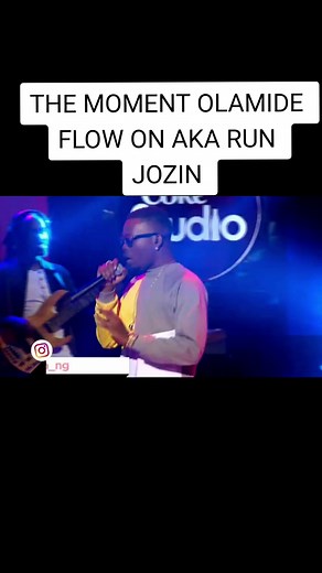 Olamide's Freestyle Flow on AKA Run Jozin