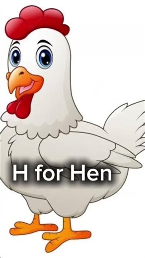 H for Hen 🐔 | Alphabet Learning for Kids