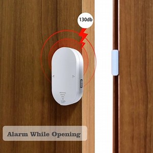 Draadloze Mini-Alarmen Set met Sensor - 130 dB - Inclusief Batterijen en Montageset |... | bol