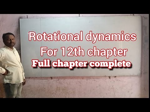Rotational dynamics | full chapter Complete | JEE , MHT CET , NEET