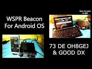 Getting started with WSPR Beacon on Android | Yaesu FT-817