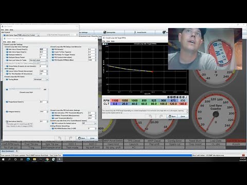 Tuning Closed Loop Idle Settings - Tuner Studio