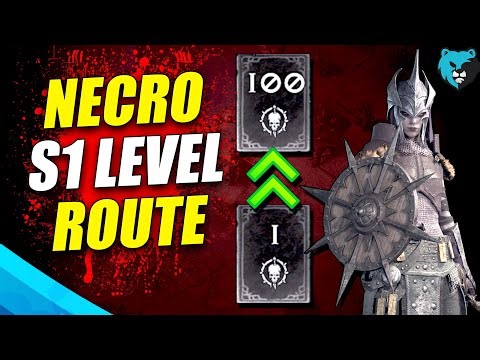 Necromancer Optimized LEVELING Route for Season 1 | Diablo IV