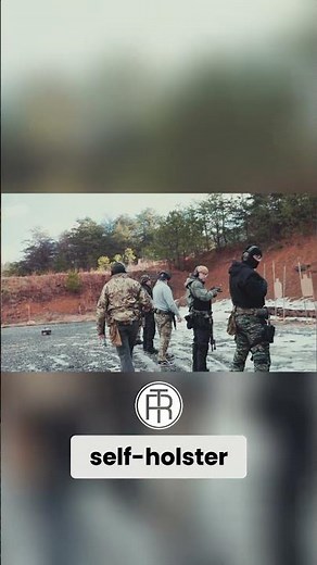 Shooting Range Safety: Target Assessment, Grip, and Holstering! #shorts